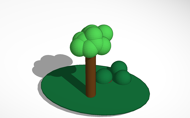 3D design Tree - Tinkercad