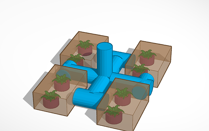 3d Design Projeto Estufa De Plantação Em Marte Tinkercad