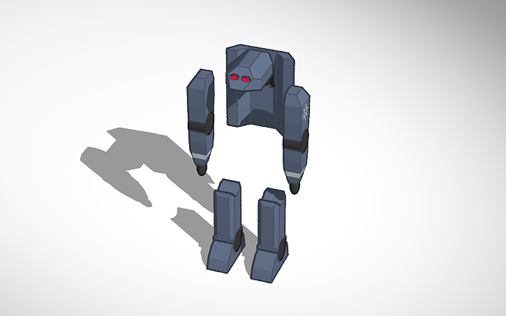3D design E-684 Power armor - Tinkercad