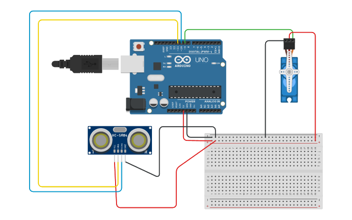 Circuit design lab8 - Tinkercad