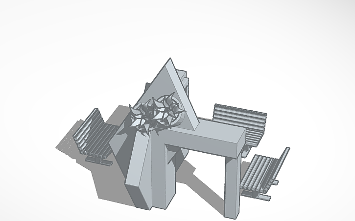 3D design Remembrance day monument | Tinkercad