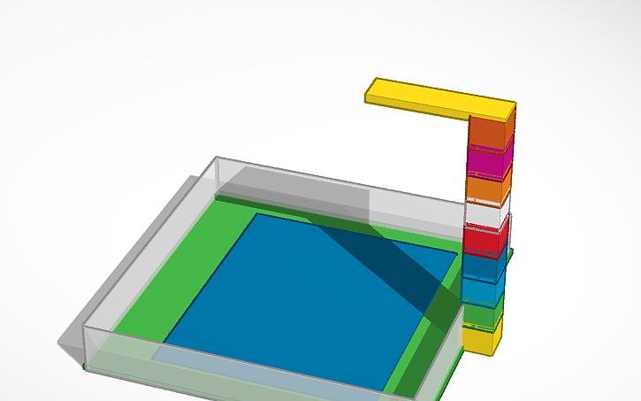 3D design swimming pool | Tinkercad