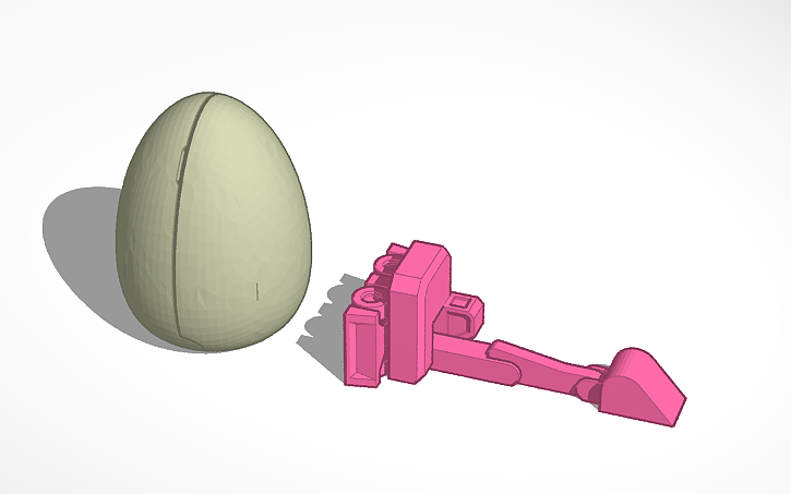 3D design surprise egg #4 - Tinkercad