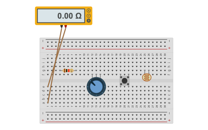 Circuit design Resistors in Tinkercad | Tinkercad