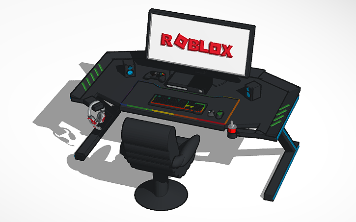 3D design gaming pc - Tinkercad