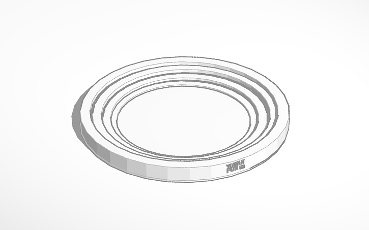 3D design Diversity Coaster | Tinkercad