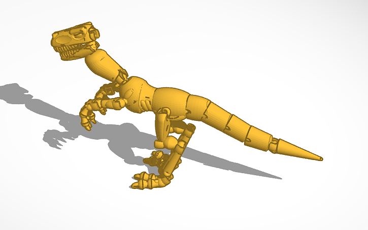 3D design Dinasour - Tinkercad