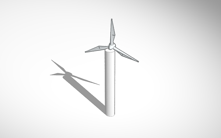 3D design Windmolen - Tinkercad