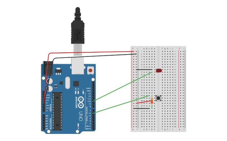Circuit design ACTIVIDAD 2 | Tinkercad