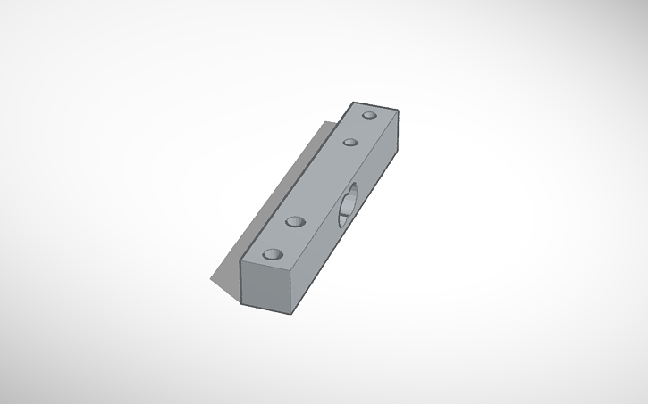 3D design Load Cell - Tinkercad