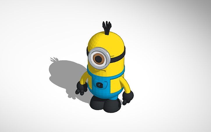 3D design minion | Tinkercad