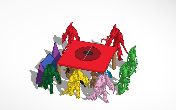 3D design pokemon battle | Tinkercad