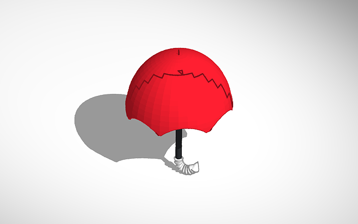 3d Design Sombrilla Emmanuel Rodríguez Tinkercad