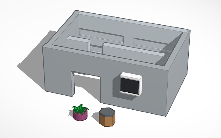 3D design loja de shoping | Tinkercad