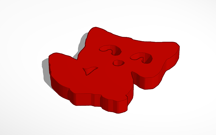 3D design Fox - Tinkercad