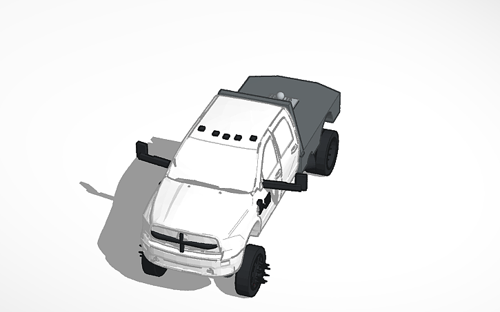 3D design ram truck - Tinkercad