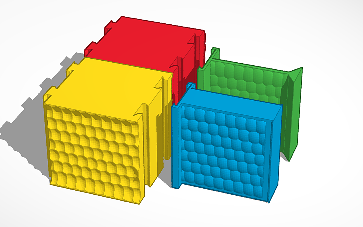 3D design Interlocking box (print in vase mode) | Tinkercad