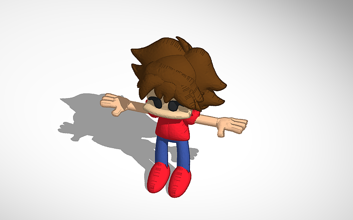 3D design FNF Male Girlfriend - Tinkercad