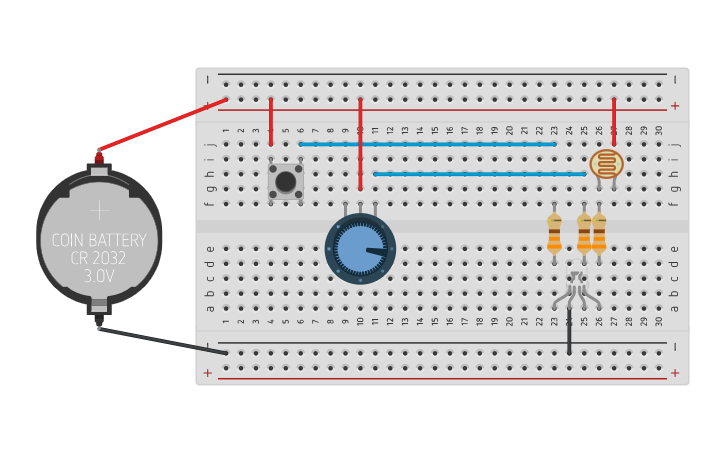 Circuit design Tarea 2 - Tinkercad - Cuarta parte - Tinkercad