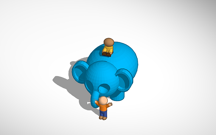 3D design Elephant ride | Tinkercad