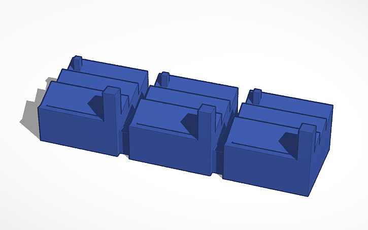 3D design Monopoly City Triple Block | Tinkercad