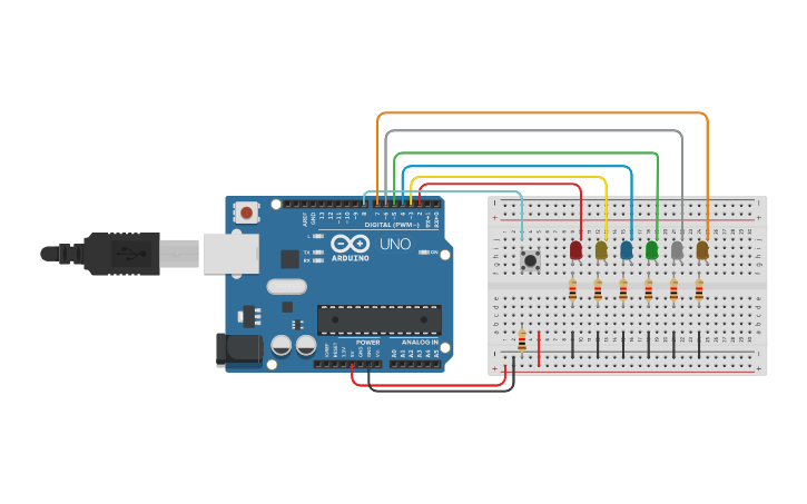 Circuit design SA3_ARRAYPROGRAMMING_11 - Tinkercad