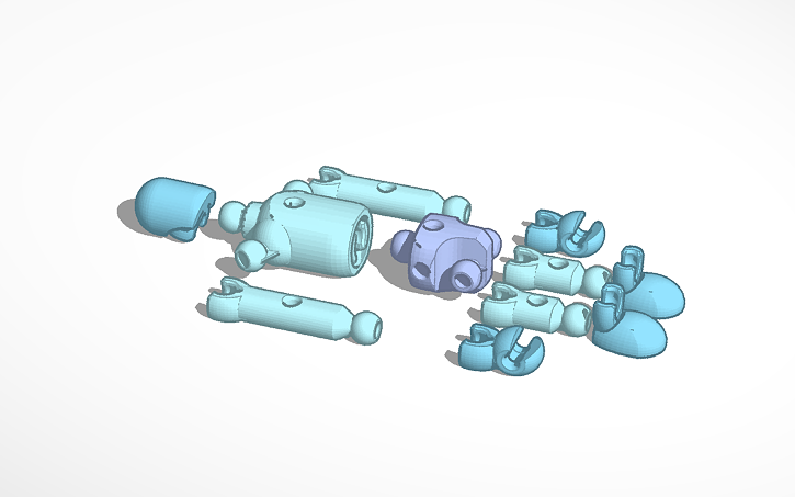 3D design Action Figure Base - Tinkercad