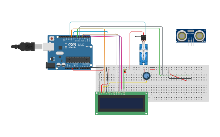 Circuit design Task-3 - Tinkercad