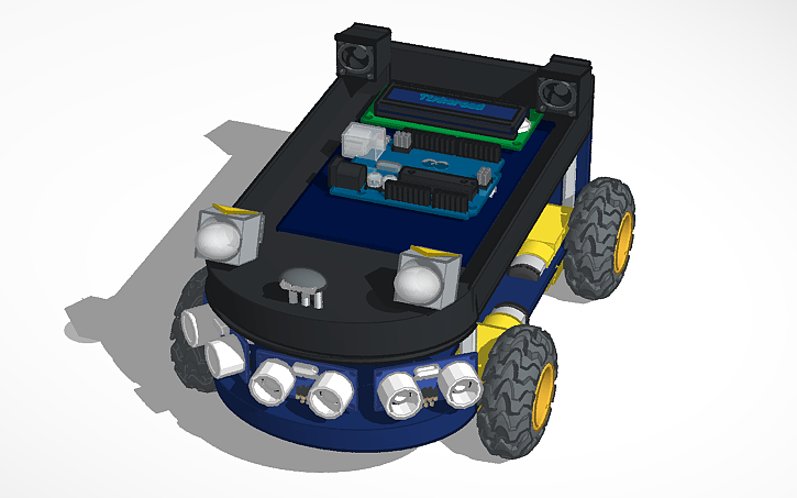 3D design TUGAS 2 FIX ROBOT DAPA PENGHANGAT RUANGAN - Tinkercad