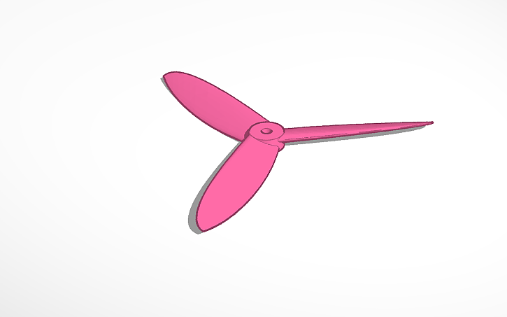 3D design 3-Blade Propeller | Tinkercad