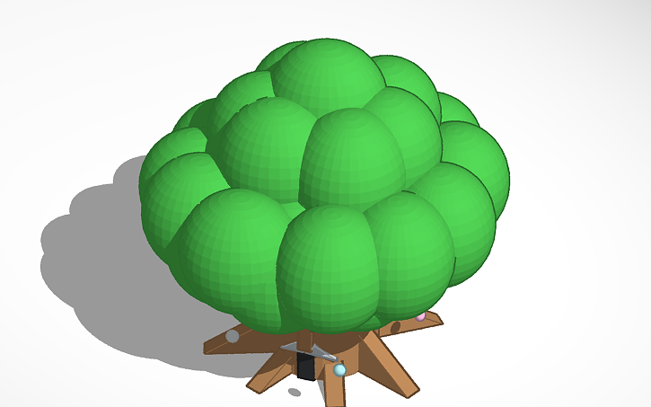 3D design The Great Deku Tree | Tinkercad