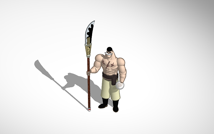3D design Edward Newgate (WhiteBeard) | Tinkercad