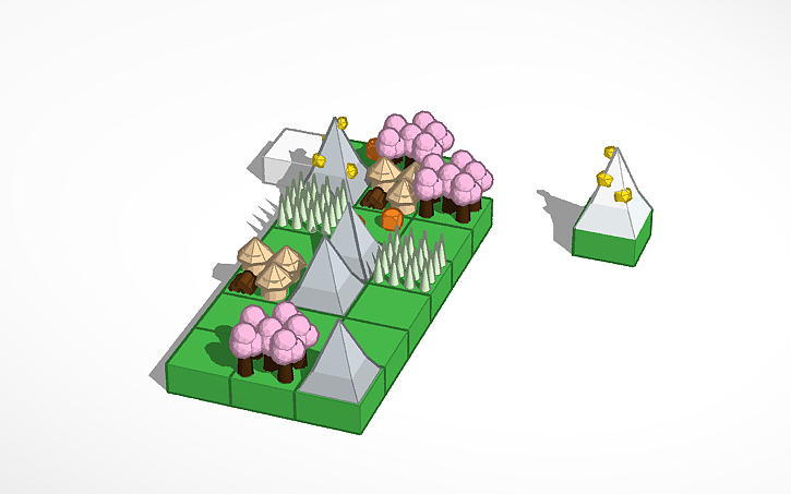 3D design Polytopia World | Tinkercad