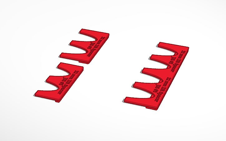 3D design 22 mm DB Spacer - Tinkercad