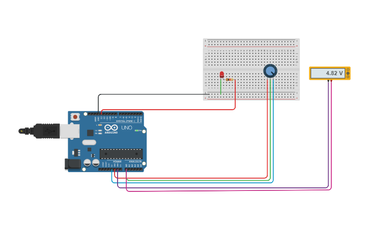 Circuit Design Experiment 7 Tinkercad