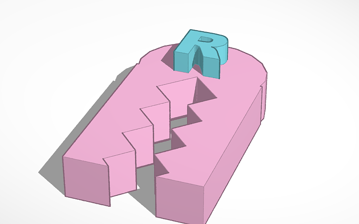 3D design Bag Clip - Tinkercad