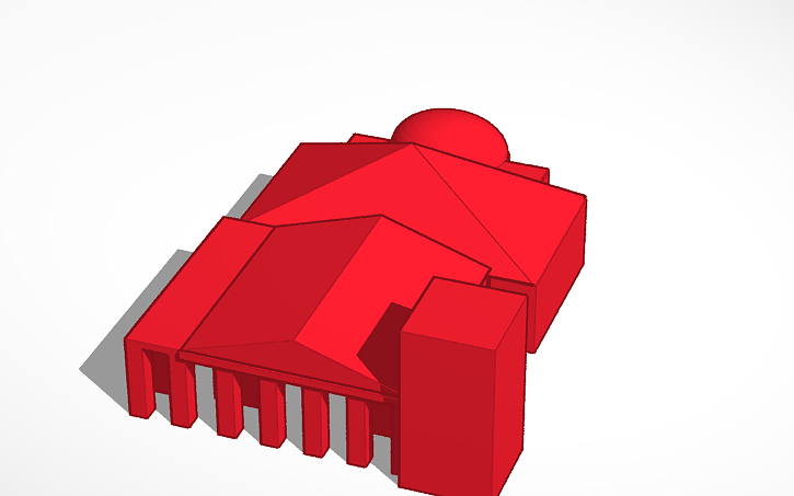 3D design Vassar Chapel_ART220 | Tinkercad