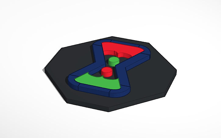 3D design beyblade 3: ora symbol | Tinkercad
