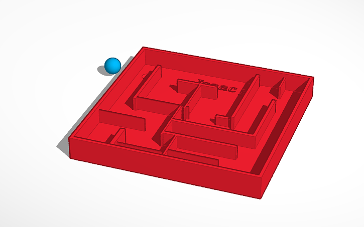 3D design amazing maze | Tinkercad