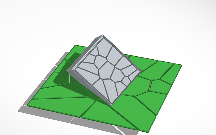 3D design the rock - Tinkercad