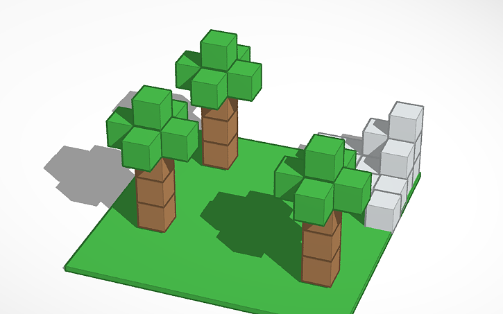 3D design mincraft | Tinkercad