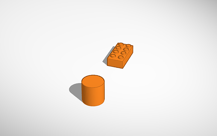 3D design Pieza de Lego PARTE 1 - Tinkercad