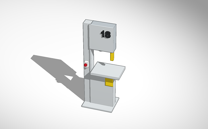 3D design Bandsaw (mini) | Tinkercad