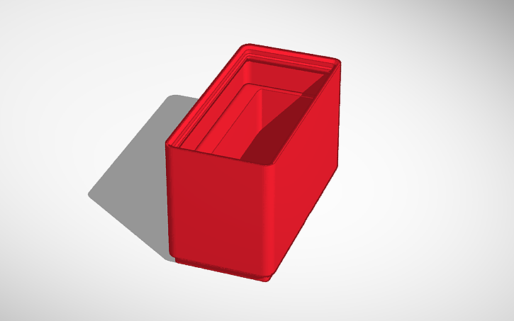 3D design Rj45 connectors Gridfinity - Tinkercad