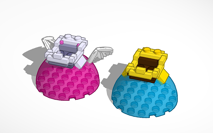 3D design Slime mounts Lego Terraria - Tinkercad
