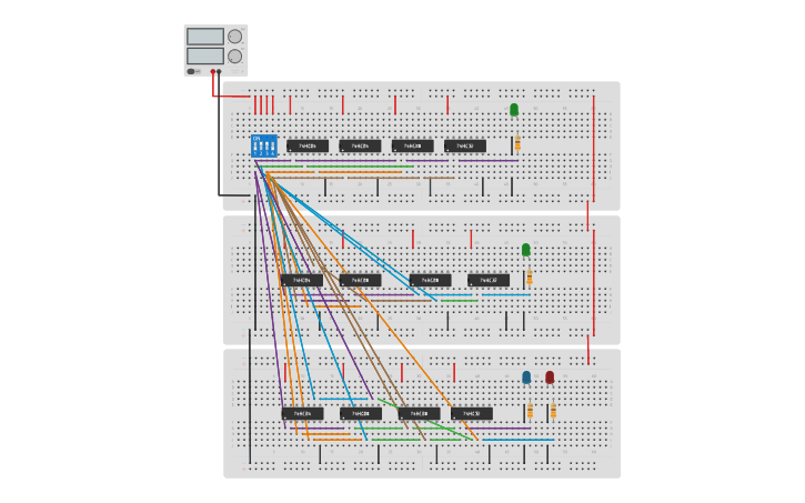 Circuit design P7 | Tinkercad