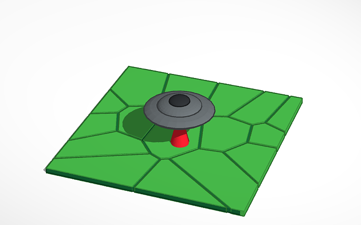 3D design UFO - Tinkercad