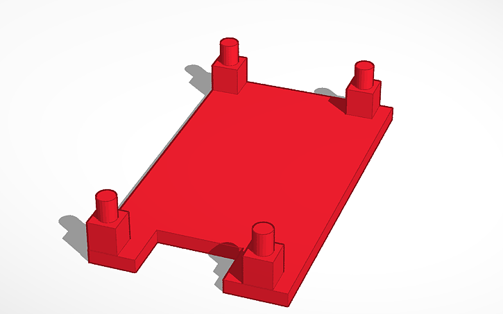 3D design LED crate ESP rack | Tinkercad