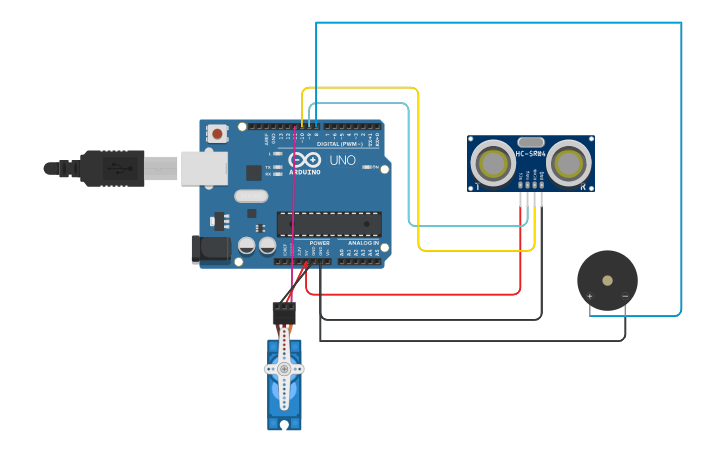 Circuit design Copy of Inovative Project Group 530 - Tinkercad
