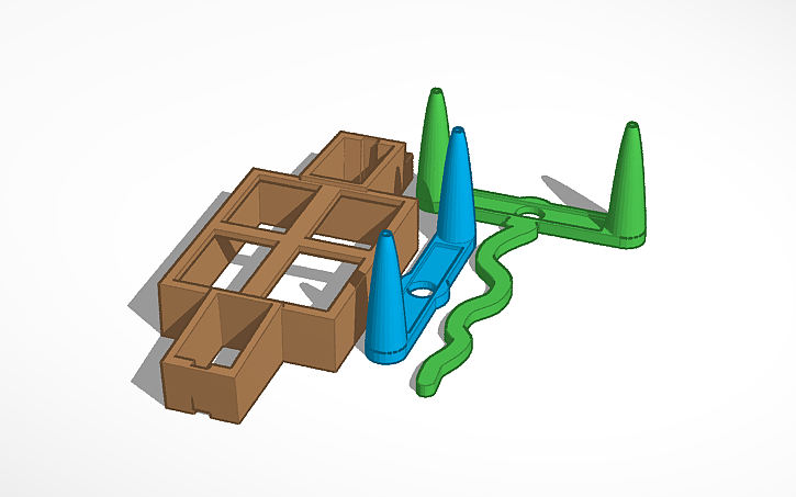 3D design Robotic Rat - Tinkercad